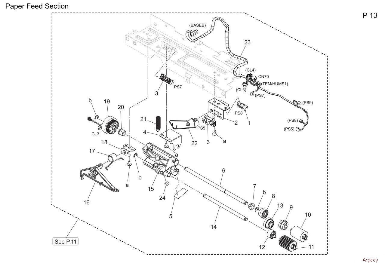 Konica Bizhub 4750i Parts | Argecy