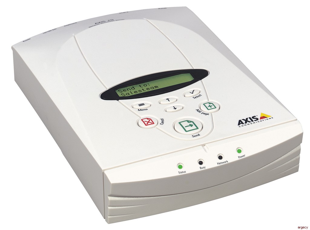 Axis 70U Network Document Server | Argecy