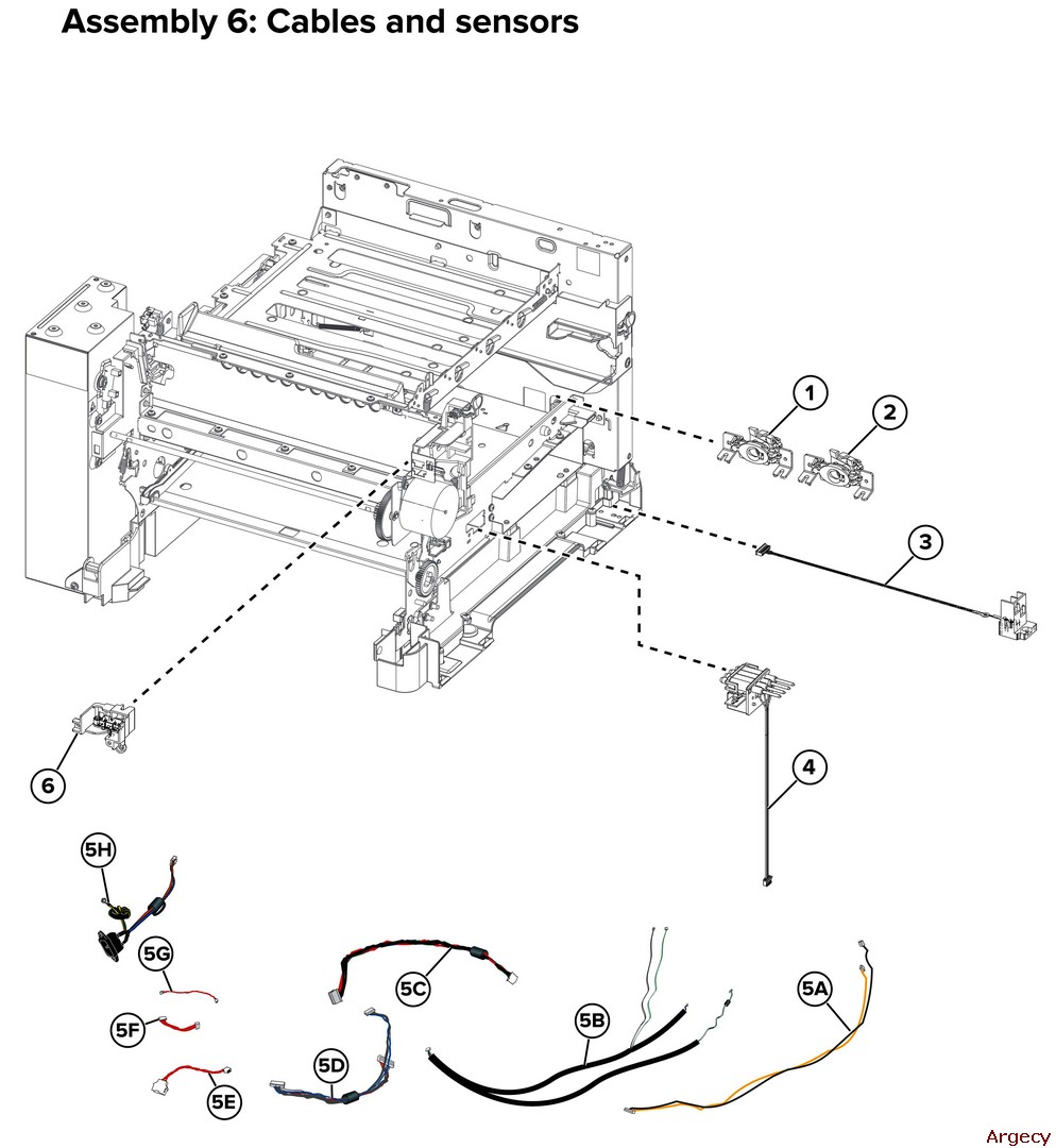 Lexmark CX421 CX522 CX622 CX625 MC2325 MC2425 MC2535 MC2640 XC2235 ...
