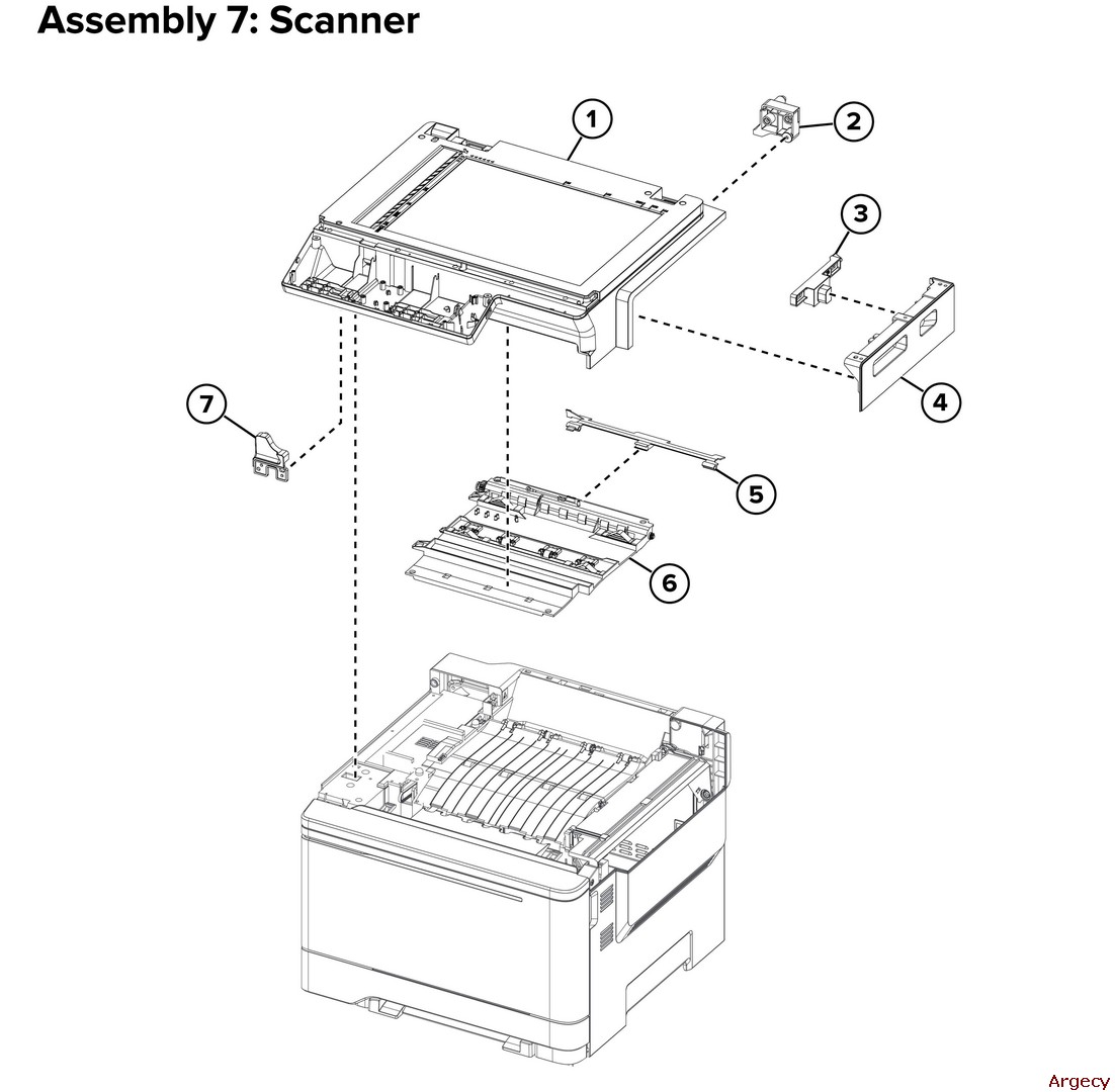 Lexmark CX421 CX522 CX622 CX625 MC2325 MC2425 MC2535 MC2640 XC2235 ...