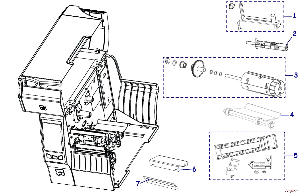Zebra ZT411 ZT421 Series Parts | Argecy