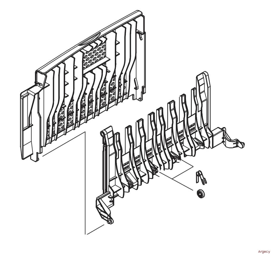 RM1 0027 Rear Output Tray Assembly Refurbished With 90 day Warranty RM1 0027 Rear Output Tray Assembly Refurbished With 90 day Warranty