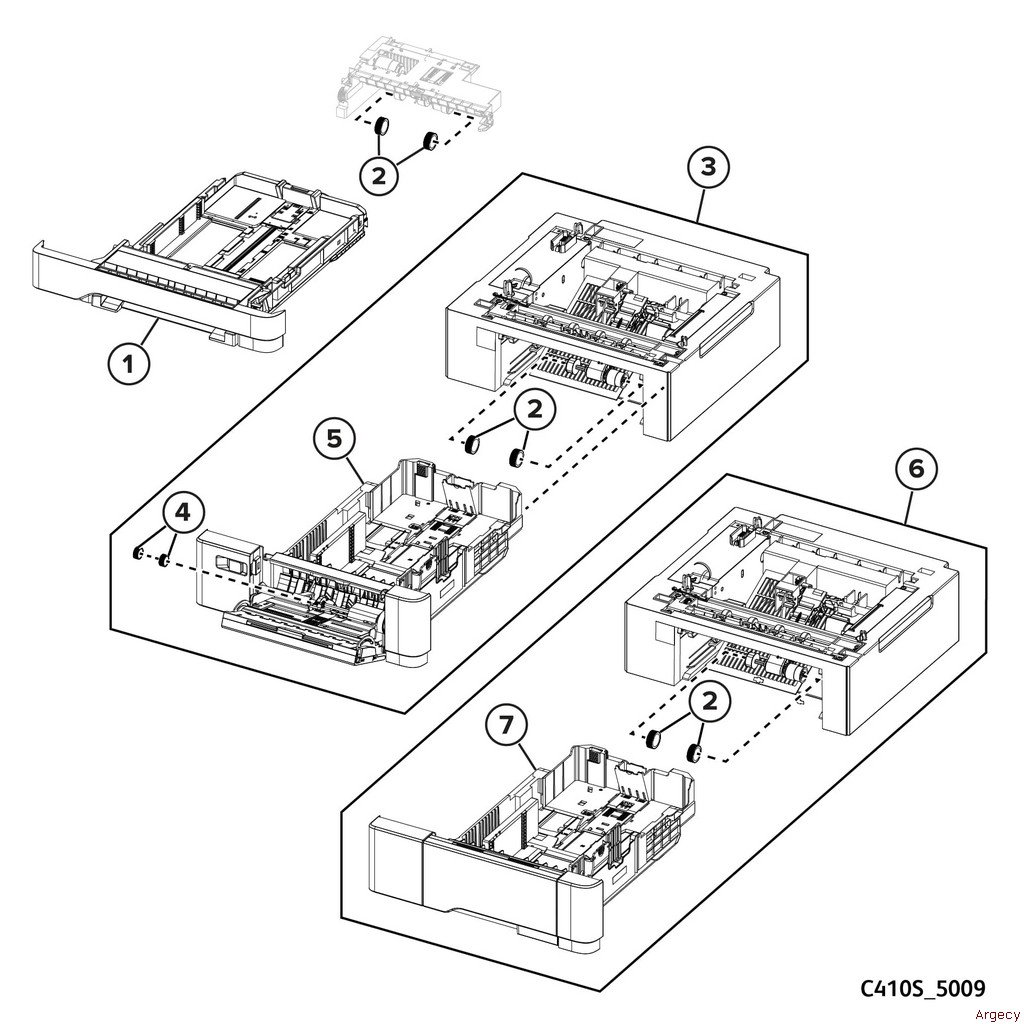 Xerox C410 Parts | Argecy